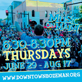 Satsang performs on July 13th, 2017 -Music on Main street bozeman