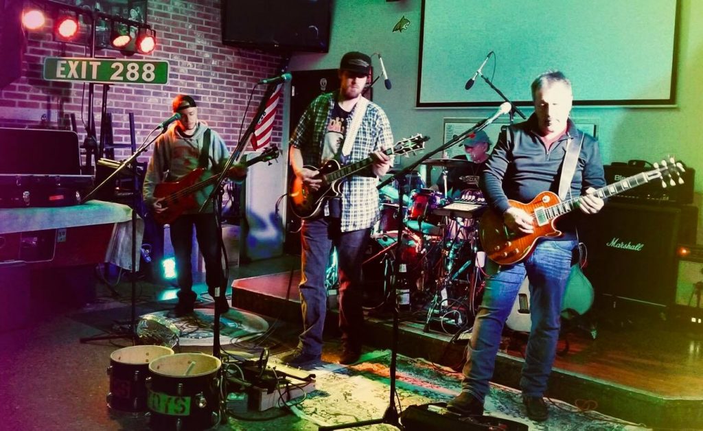 Exit 288, Ten Years Gone live music Chico Saloon – Nov 2019