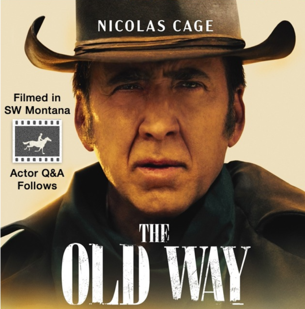 BFS presents Nicolas Cage in locally filmed debut Western - The BoZone