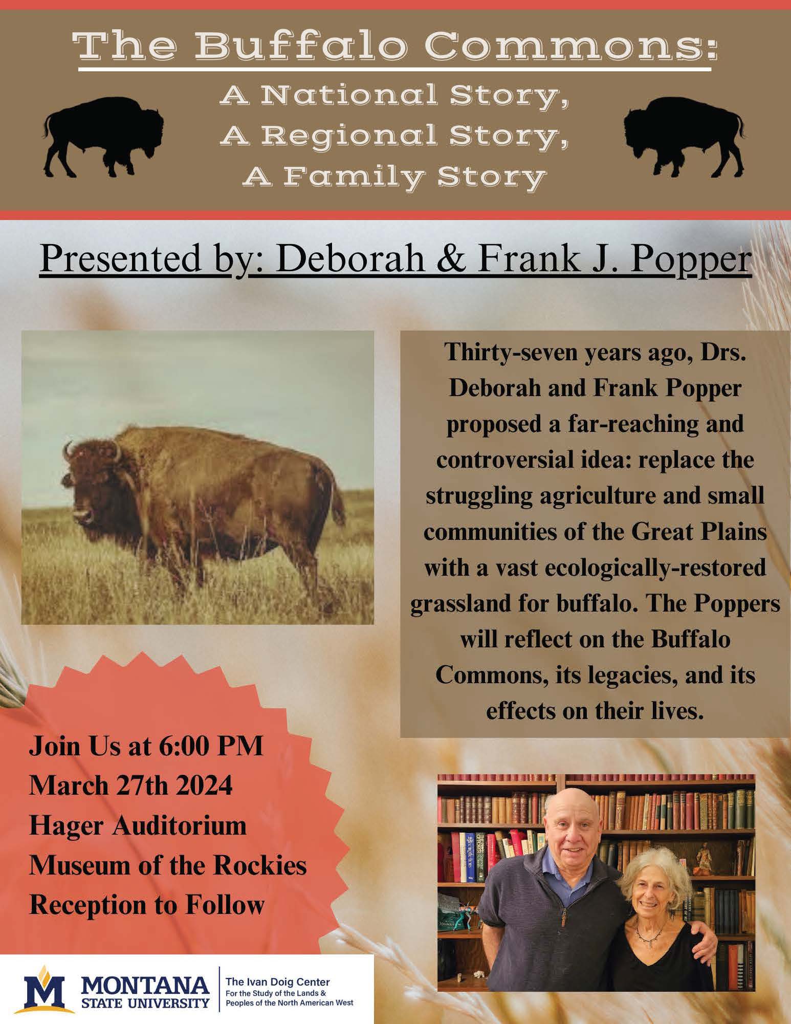 Doig Center at MSU hosting historical presentation on ‘The Buffalo ...