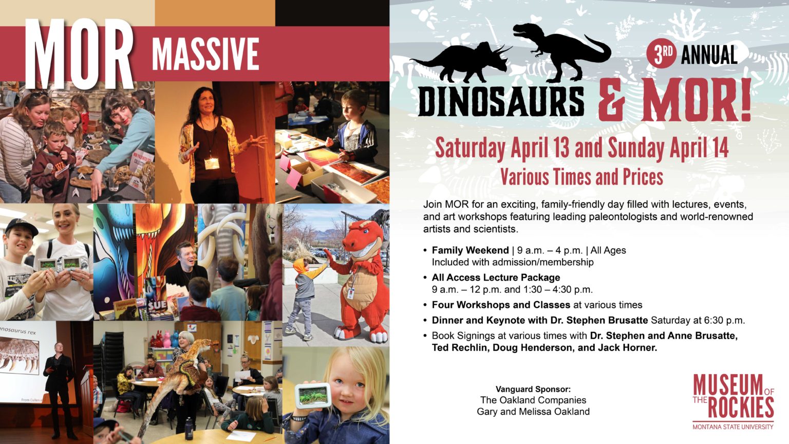 Museum of the Rockies to host third annual 'Dinosaurs & MOR!' festival ...