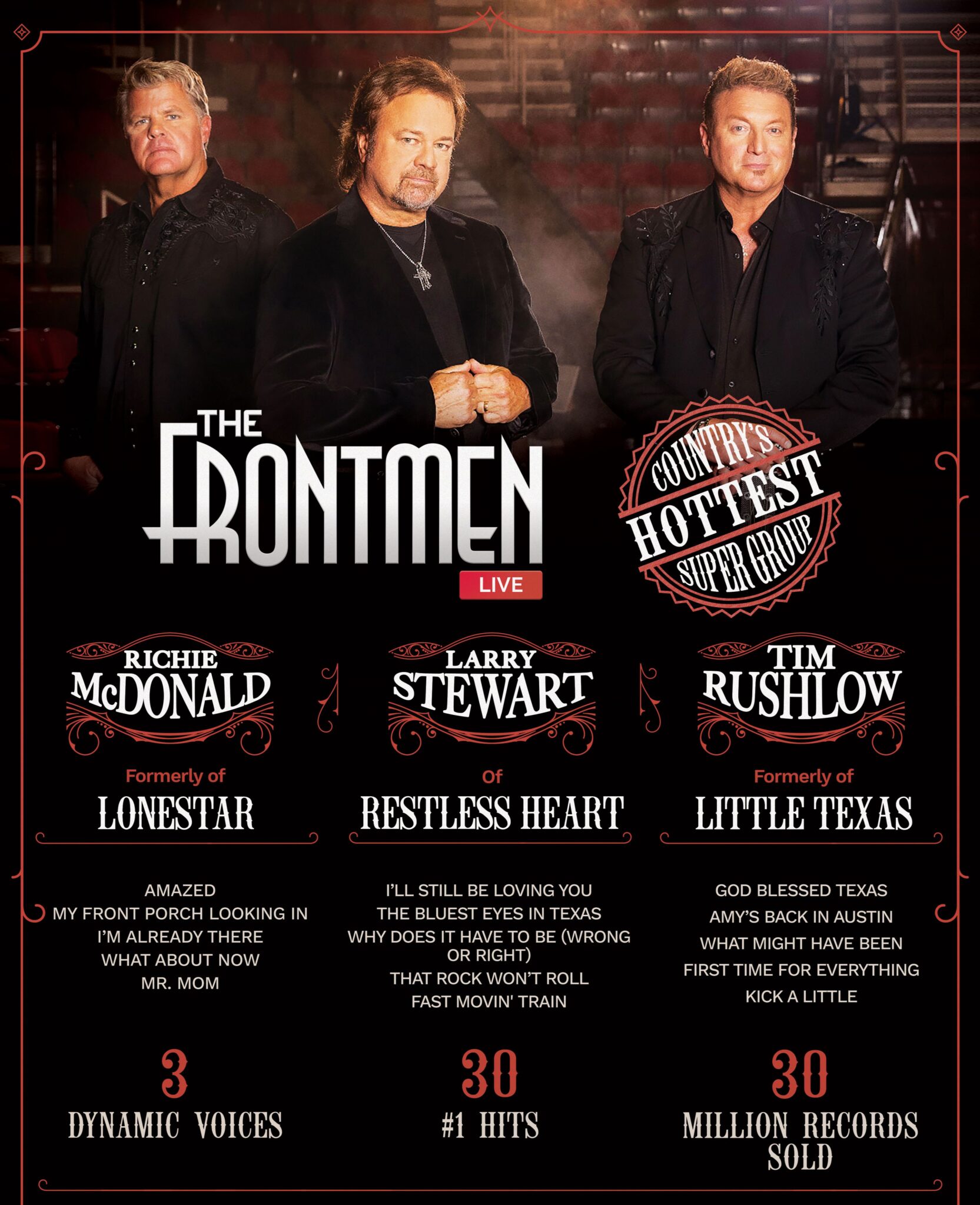 Restless Heart, Lonestar & Little Texas frontmen join forces at Music ...