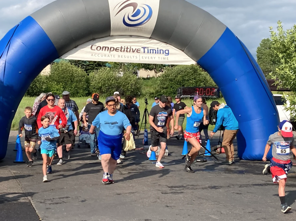 Patriotism, local goodwill focus of annual footrace - The BoZone