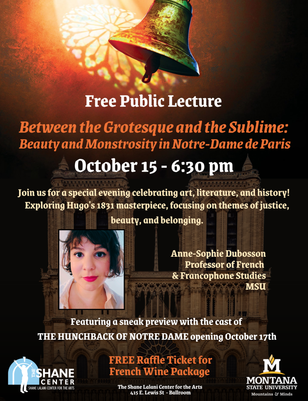 'Hunchback of Notre Dame' subject of public Shane lecture - The BoZone
