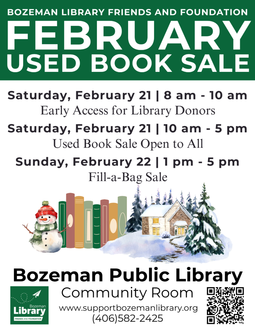Used book sale returns to Bozeman Library - The BoZone